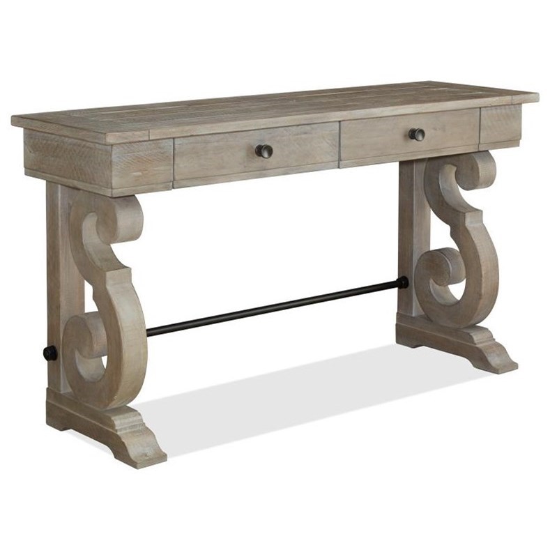 Magnussen Home Tinley Park T4646 Relaxed Vintage Rectangular Sofa Table ... Magnussen Home Tinley Park T4646 Relaxed Vintage Rectangular Sofa Table ...